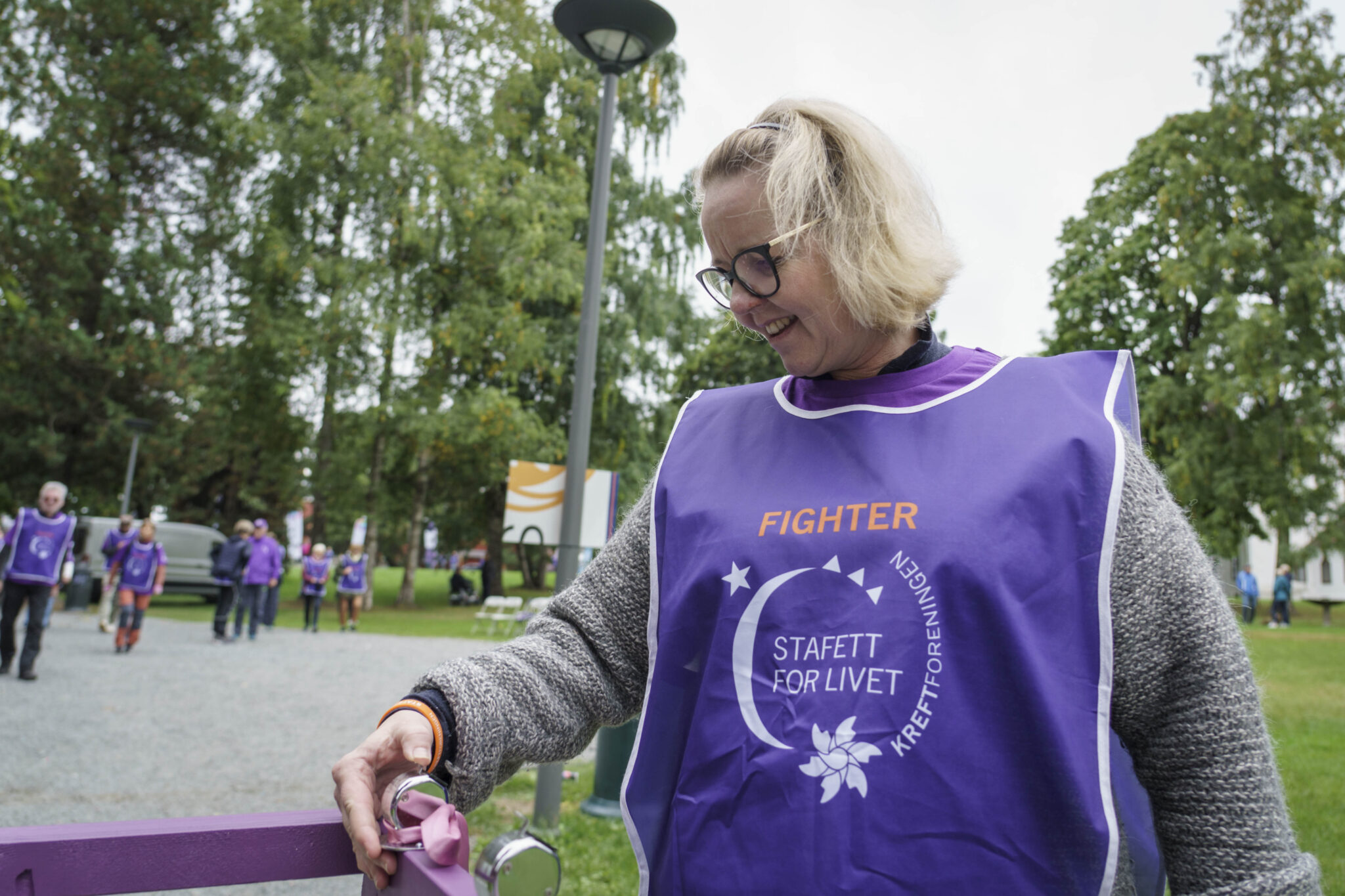 Fighter = æresgjest - Kreftforeningens Stafett for livet